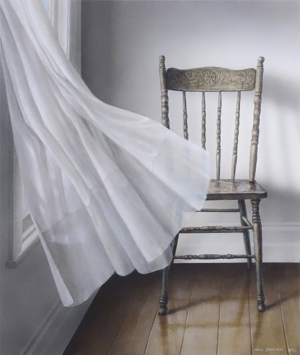 Chair by Open Window by Neil Driver – Parnell Gallery