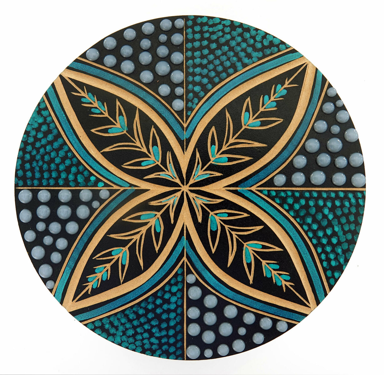 Flourish Through Life Mini - Ocean by Ana Teofilo – Parnell Gallery