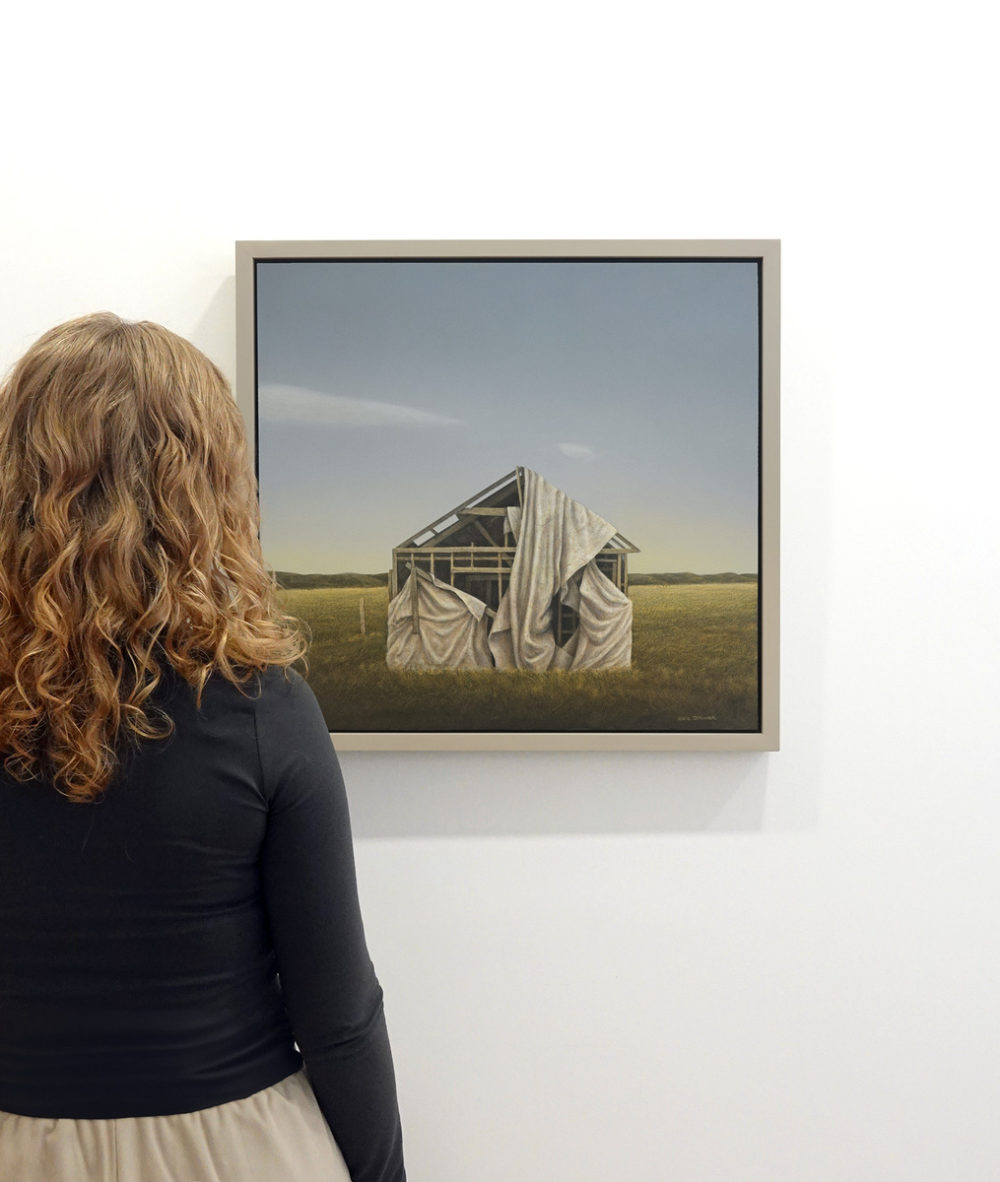 Draped Shed by Neil Driver - Parnell Gallery