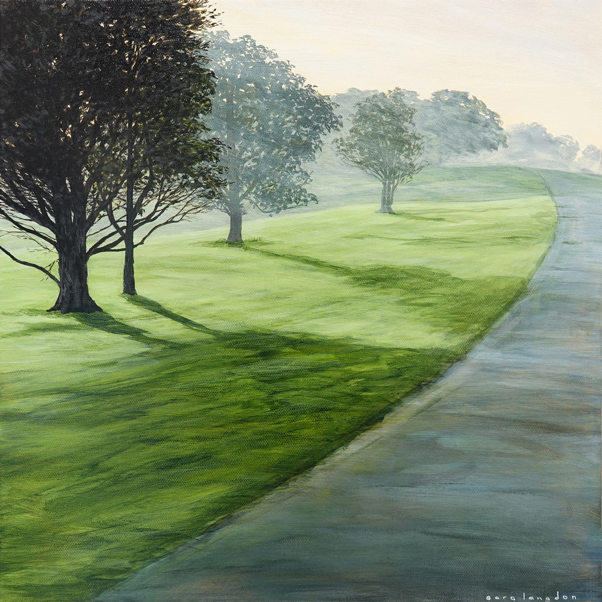 Morning Walk by Sara Langdon – Parnell Gallery