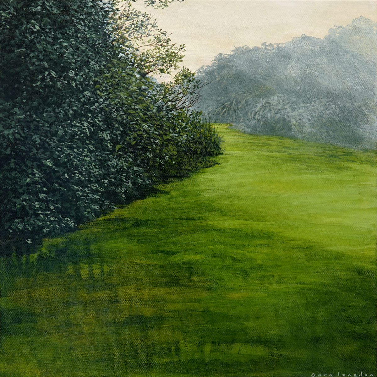 Morning Walk II by Sara Langdon – Parnell Gallery
